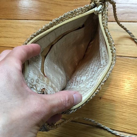 Rodo | Bags | Vintage Rodo Italy Gold Silver Metallic Weave Bag | Poshmark